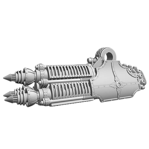 Heavy Conversion Beamer compatible with Adeptus Titanicus Warlord Tita ...