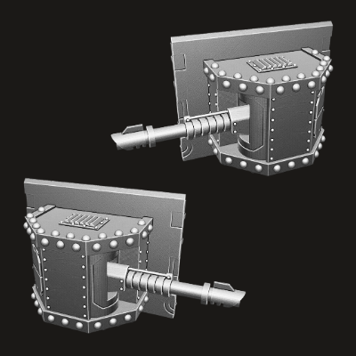 Classic Sponsons compatible with Predator Tanks – Battle Bling